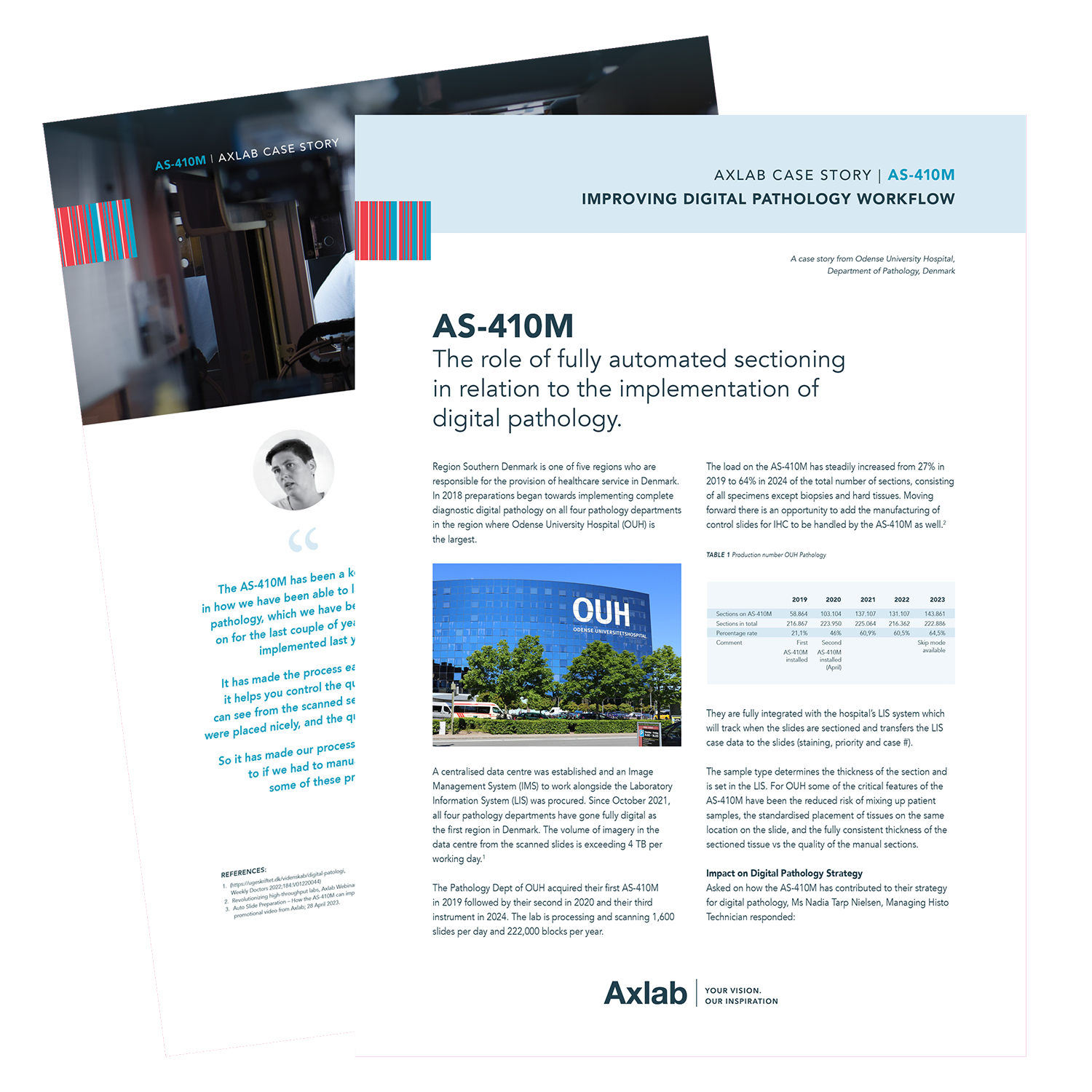 Automated Sectioning Device | AS-410M | Full Robotic Microtomy